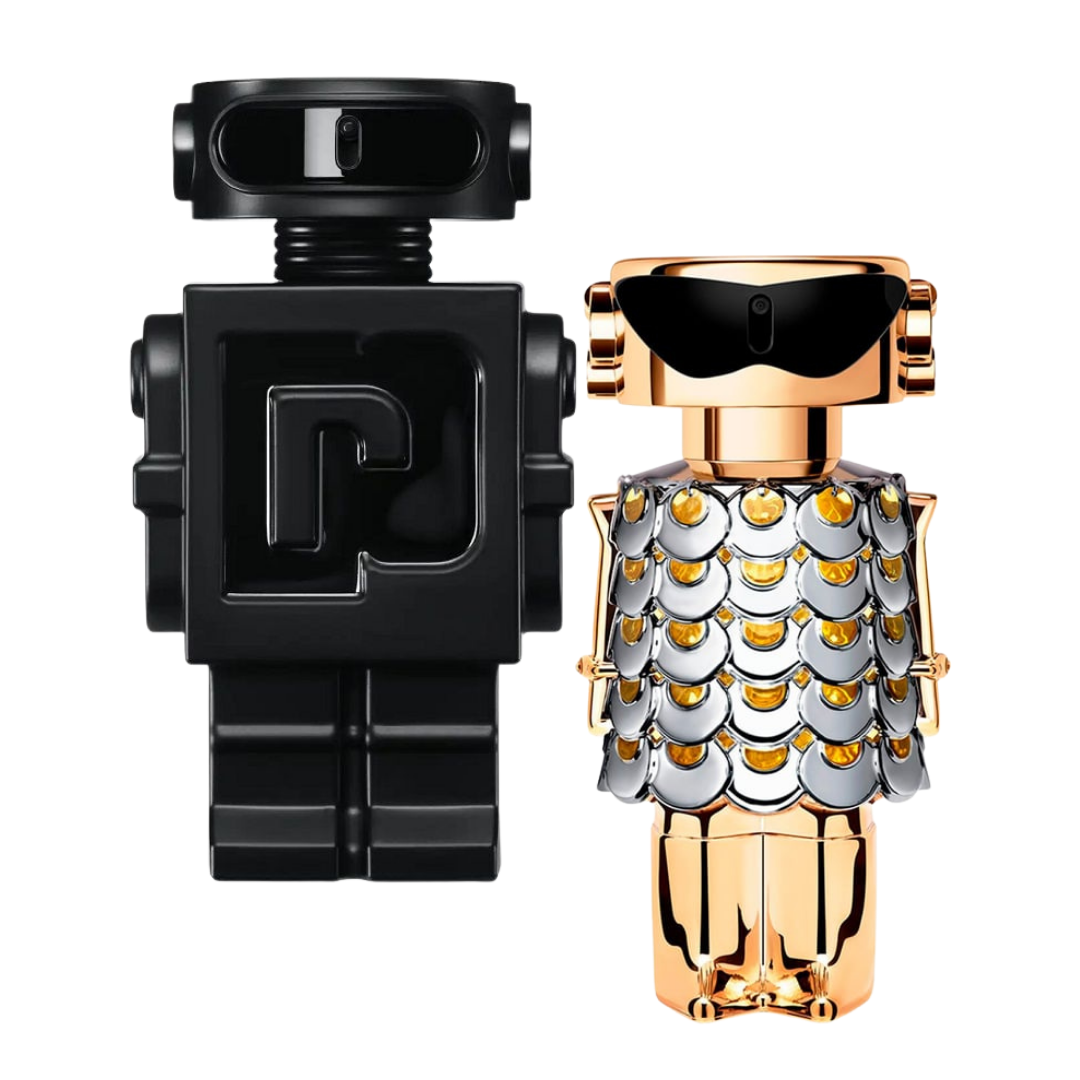 Combo 019 Robot Phantom Parfum, Fame-Paco Rabanne | Claversa.com